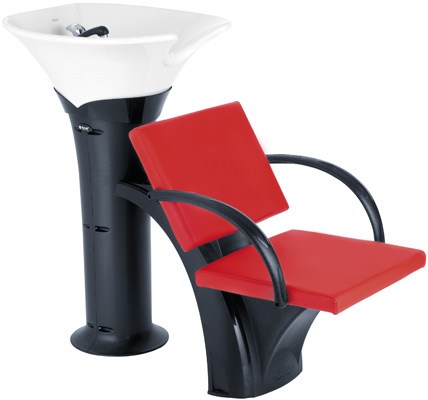 SIGNUM Backwash Unit with White Basin: Design X Mfg | Salon Equipment ...